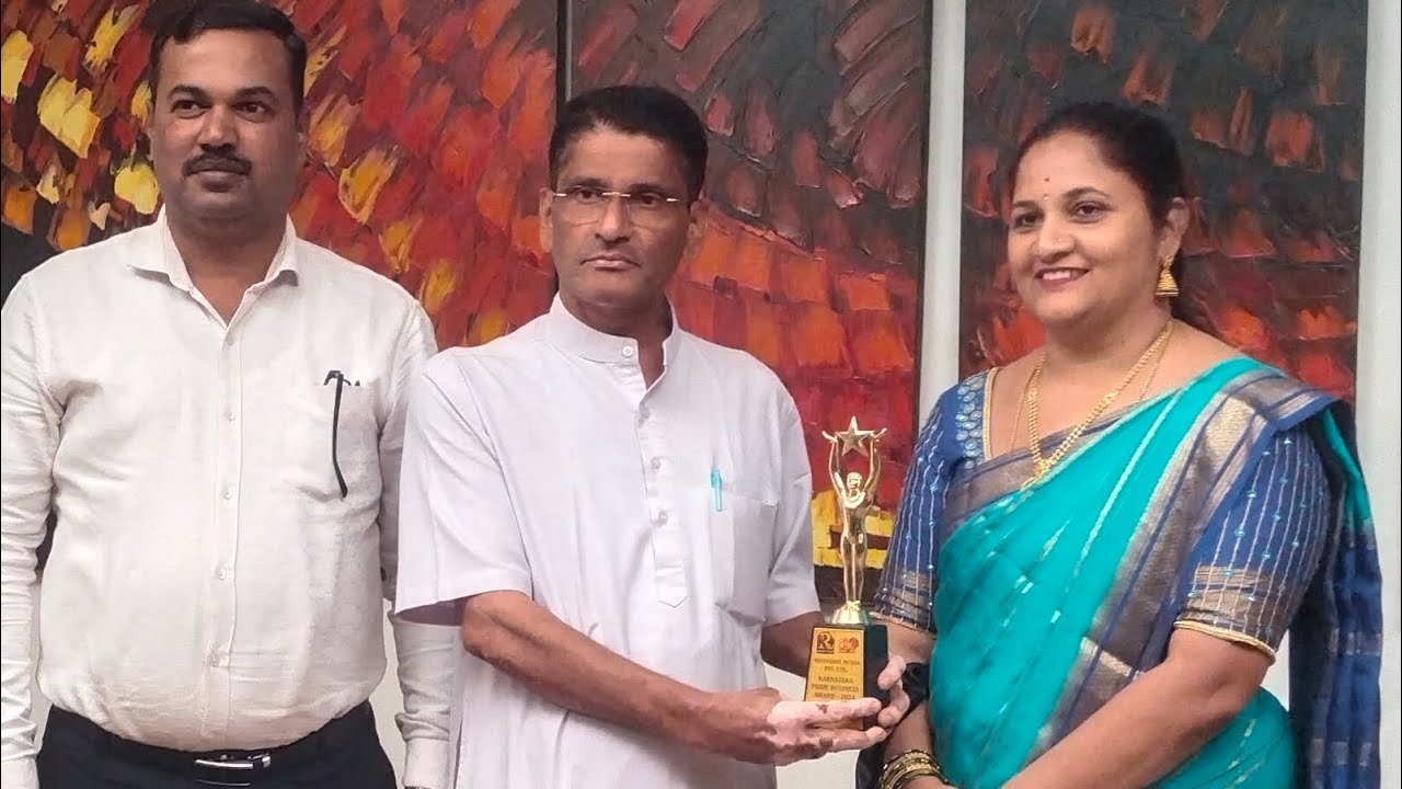 Karanataka business Pride award .raj news. Honour to DM devraj sir SRKV ...