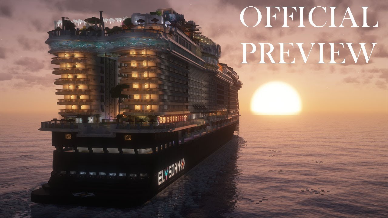 Elysian Empress OFFICIAL PREVIEW (Minecraft Megabuild Update #4) - YouTube