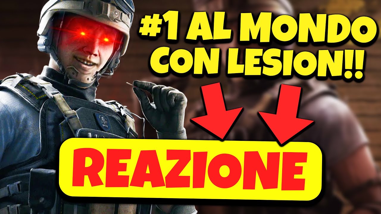 Il miglior LESION al MONDO su PC!! - Rainbow Six Siege ITA Ranked - YouTube