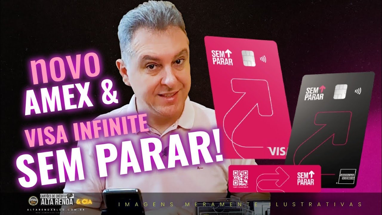 💳NOVOS CARTÕES AMERICAN EXPRESS E VISA INFINITE! EMPRESA SEM PARAR ...