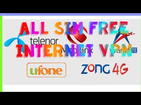 telenor| jazz|zong all network sim free internet vpn|2022 - YouTube