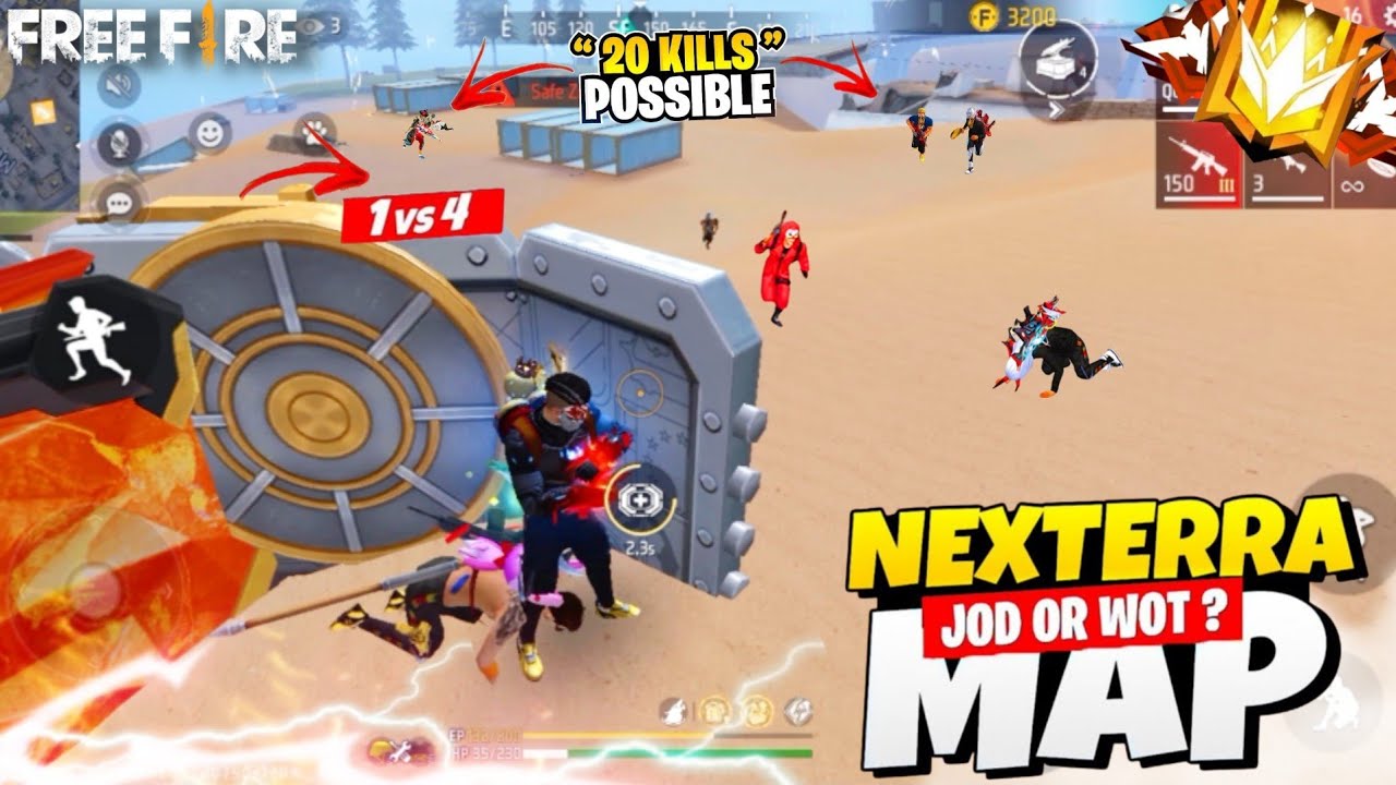 20 Kills Challenge 🔥 Solo vs Squad M4A1+MP40 Unstoppable Game Play ...