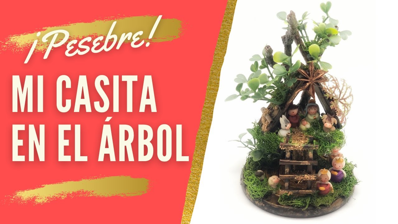 🤩 Pesebres Artesanales | ¿Cómo HACER un PESEBRE NAVIDEÑO? 🎄 - YouTube