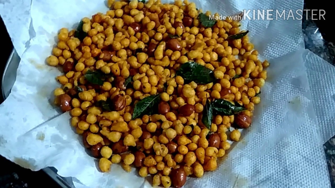 కారం బూందీ తయారీ -Boondi Mixture Recipe In Telugu-How To Karam Boondi ...
