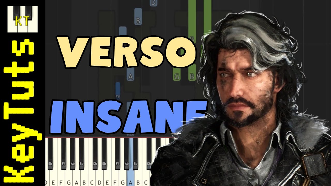 Verso [Clair Obscur: Expedition 33] - Insane Mode [Piano Tutorial ...