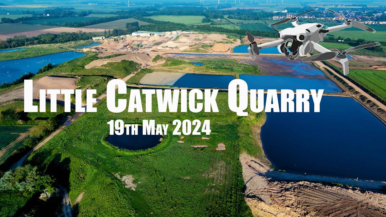A surprisingly beautiful quarry #cinematic #drone #eastyorkshire # ...