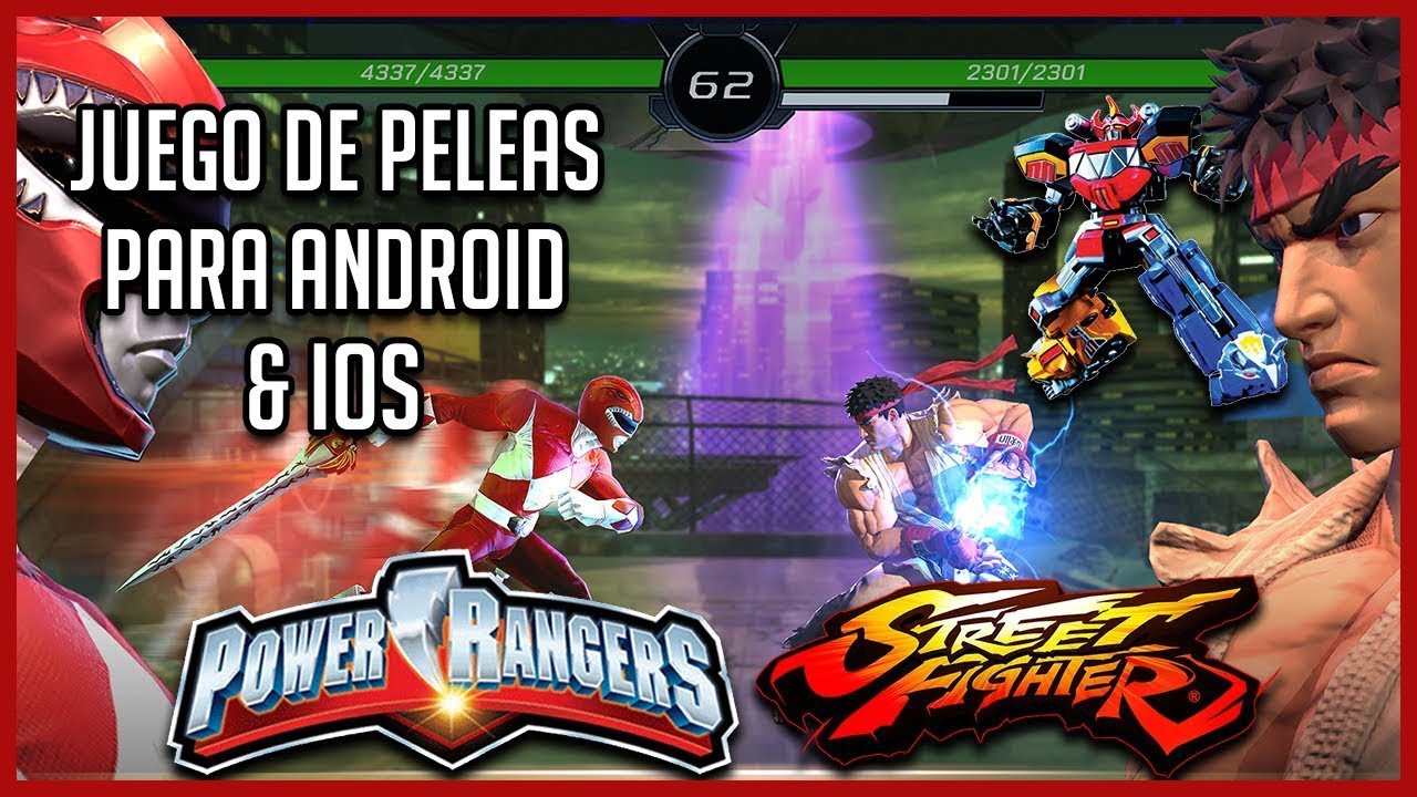 POWER RANGERS LEGACY WARS | JUEGO DE PELEAS CON PERSONAJES DE STREET ...