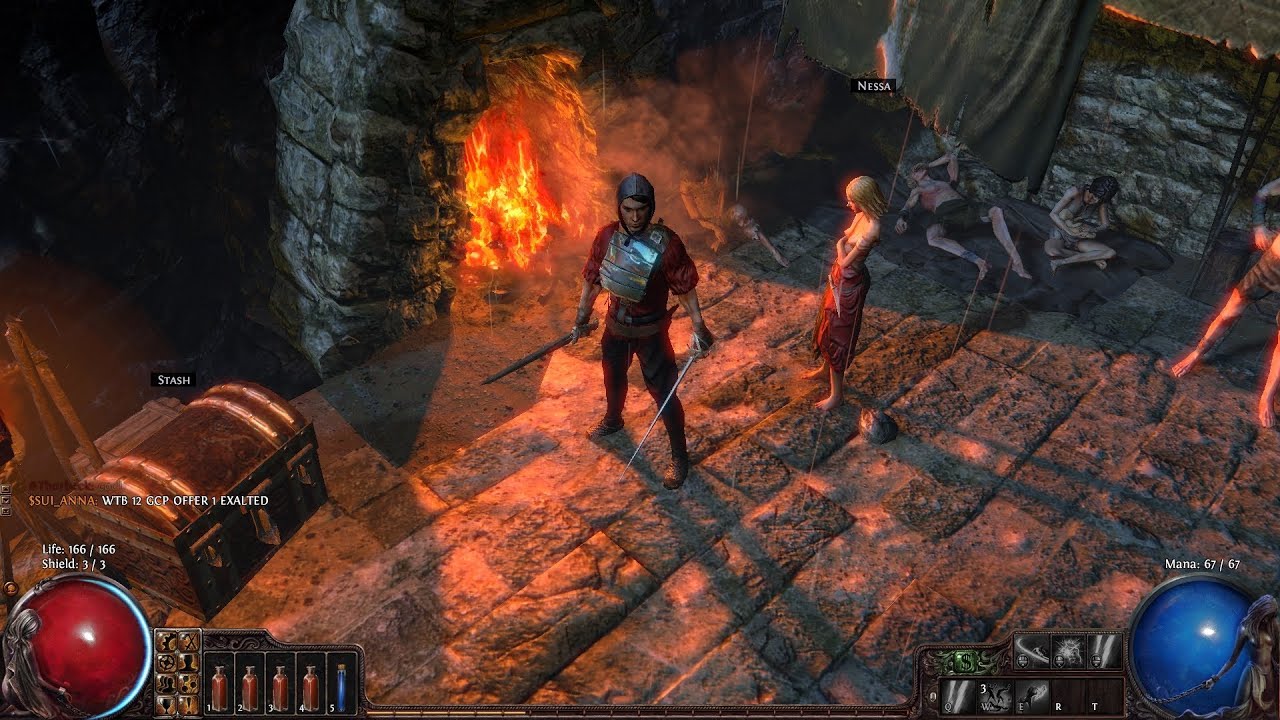 Path Of Exile Live Gameplay - YouTube