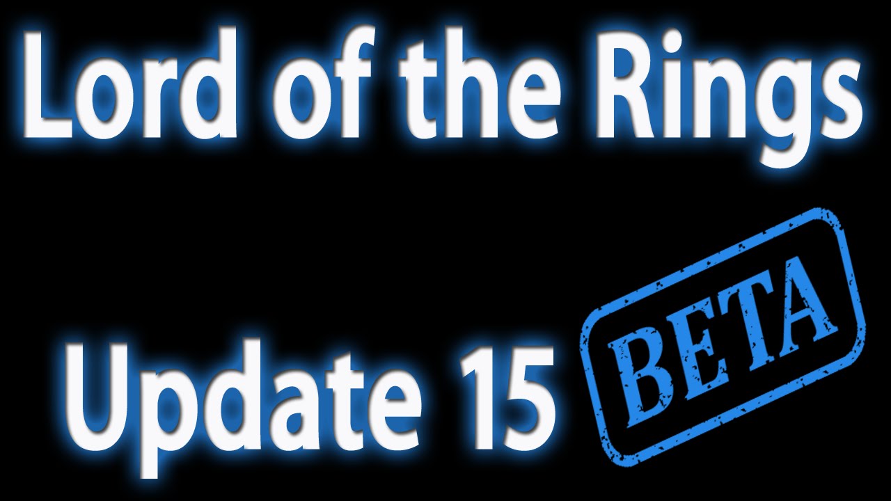 LOTRO - BETA - Beorning Class Character Creation - YouTube