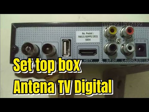 SET TOP BOX ANTENA TV DIGITAL #shorts - YouTube