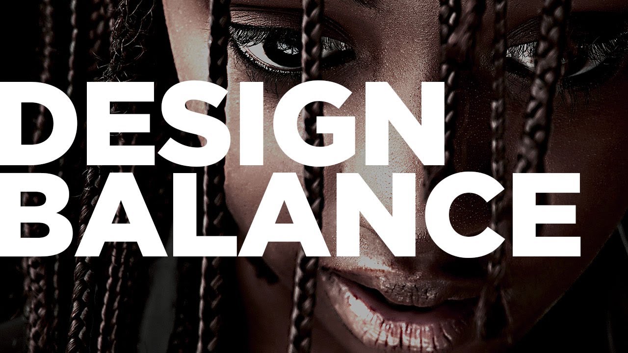 Graphic Design Tutorial: Creating design balance - YouTube