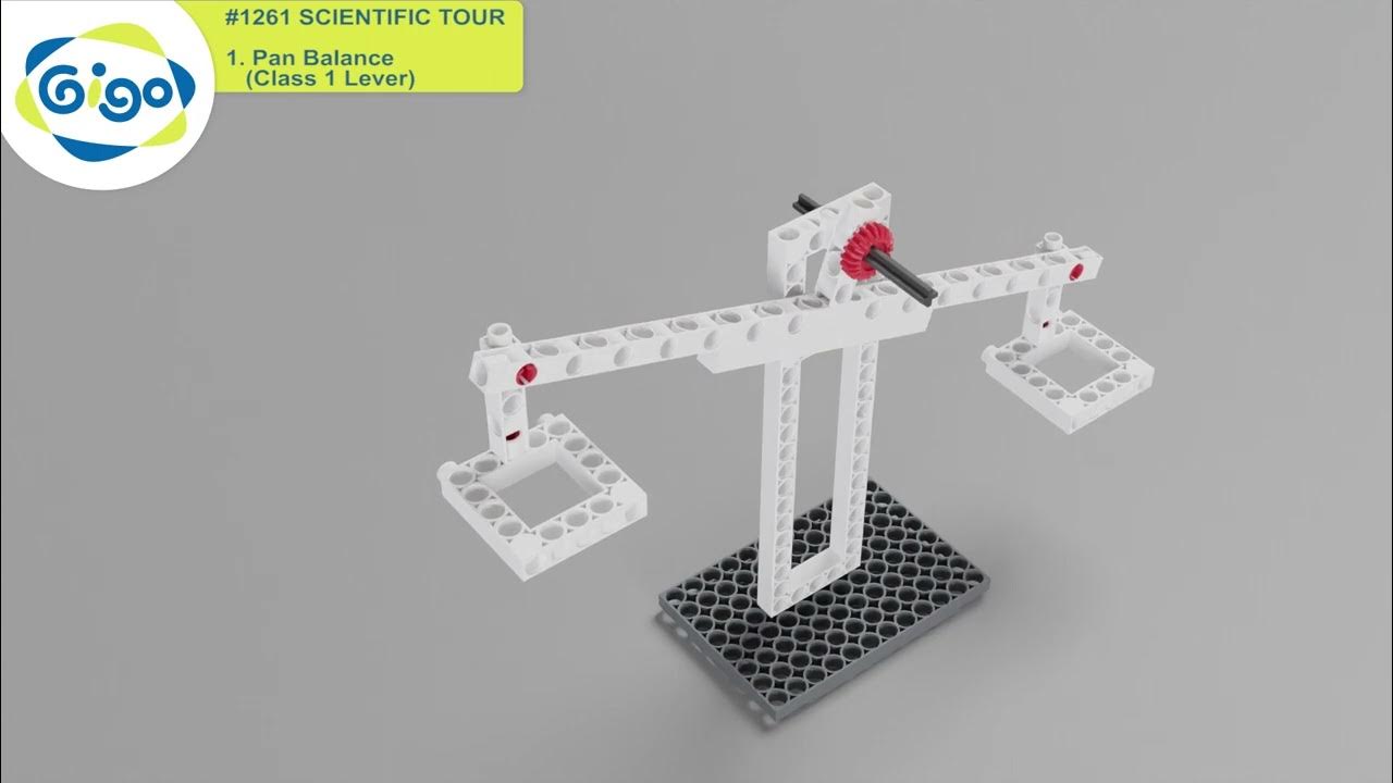 Gigo FUN LAB SCIENTIFIC TOUR #1261 Model 1 Pan Balance - YouTube