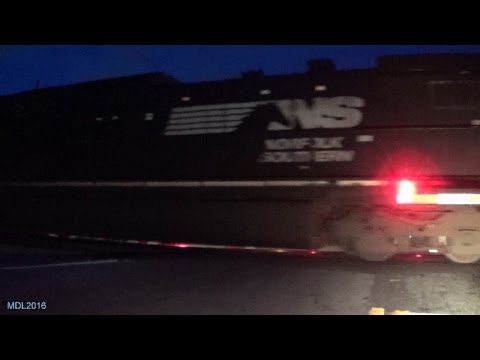 HD: NS 7684 leads NS Train 22Q in Lithia Springs, GA - YouTube