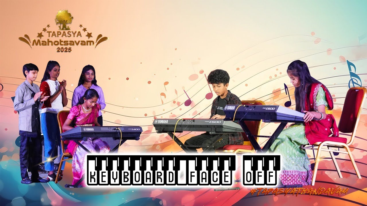 🎹 Keyboard Face-Off🎹 | Dr. Basheer's TAPASYA SCHOOL Students Rocks at ...