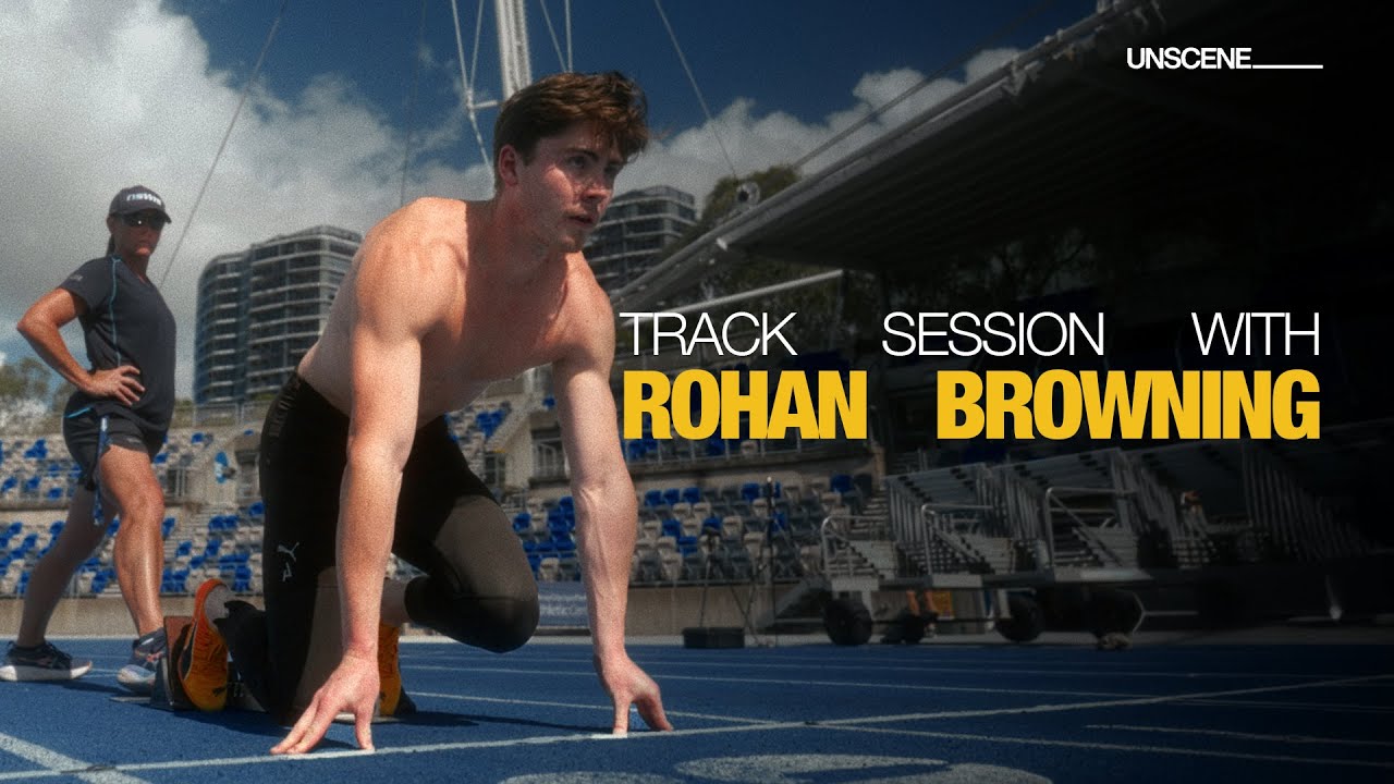 A Day with Olympic Sprinter - Rohan Browning - YouTube