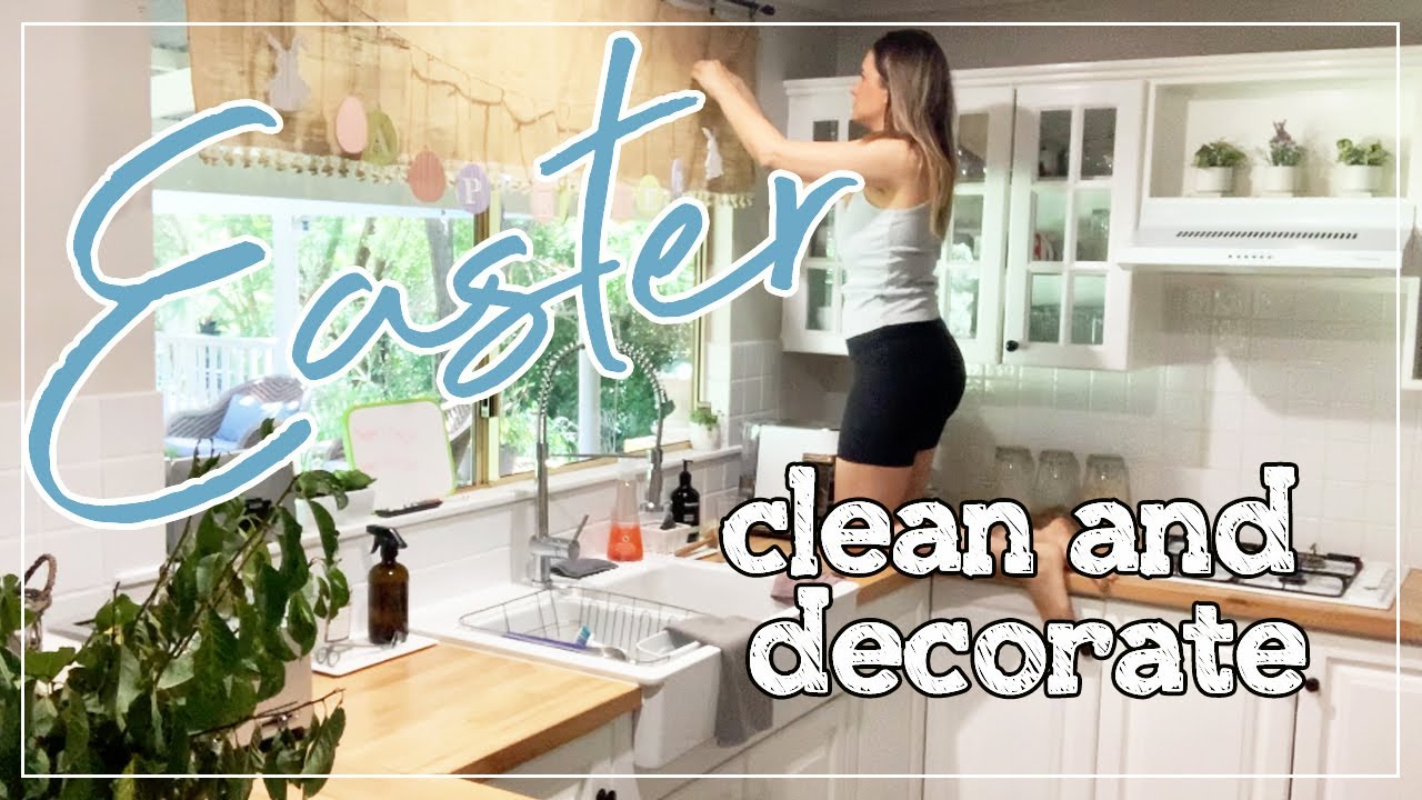 Easter Clean and Decorate With Me | Easter Australia 2021 - YouTube