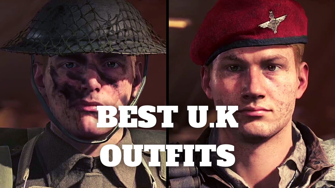 Battlefield V | BEST Looking UNITED KINGDOM Outfits - YouTube