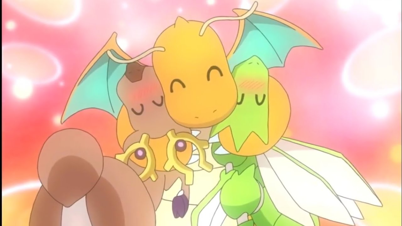 Ash’s Dragonite likes to hug | Poké - Azu | Pokemon cute and funny ...