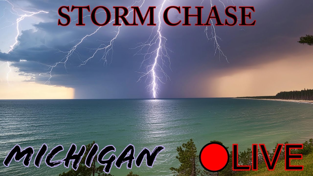 LIVE Storm Chasing! MICHIGAN 6/22/24 - Tornadoes Possible - Live ...