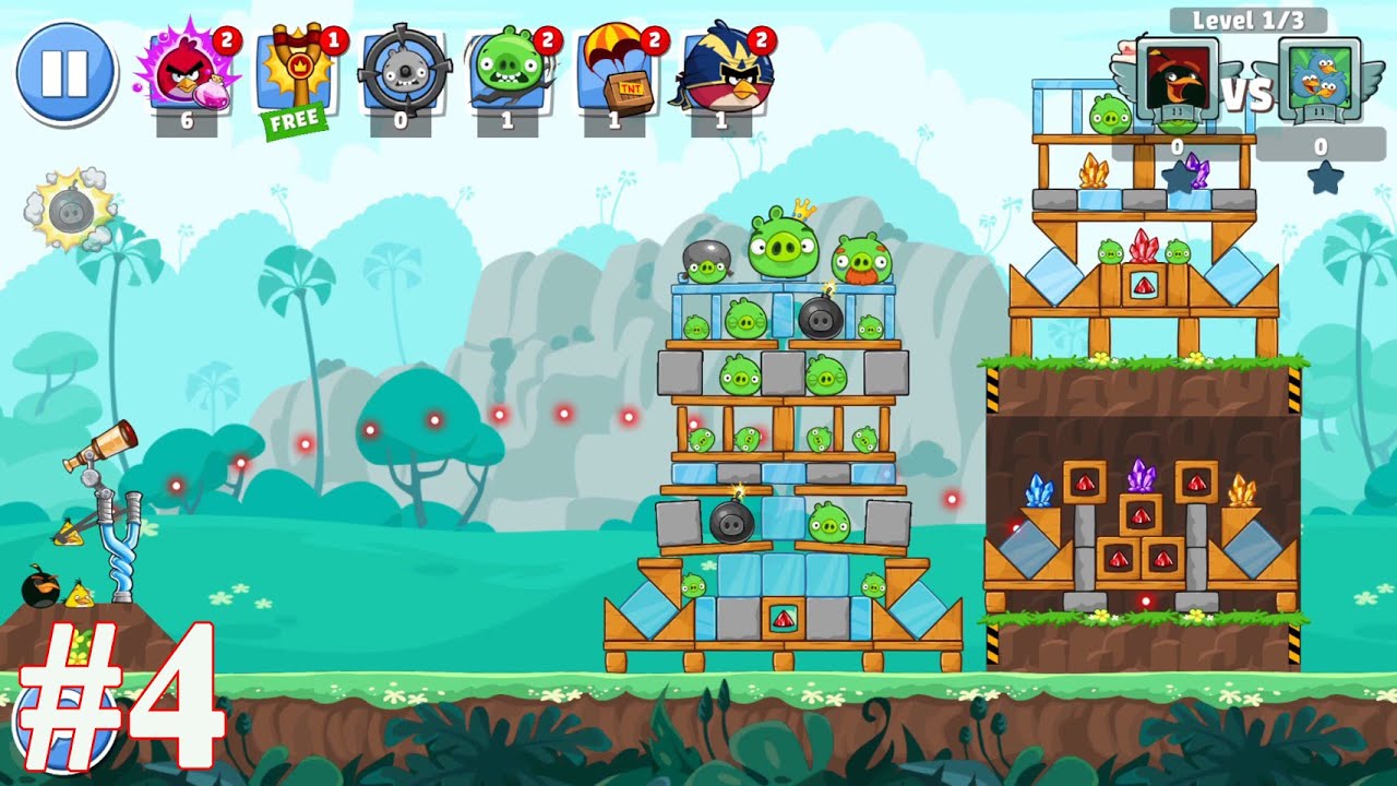 Angry Birds Friends : Gameplay Walkthrough Part 4 - YouTube