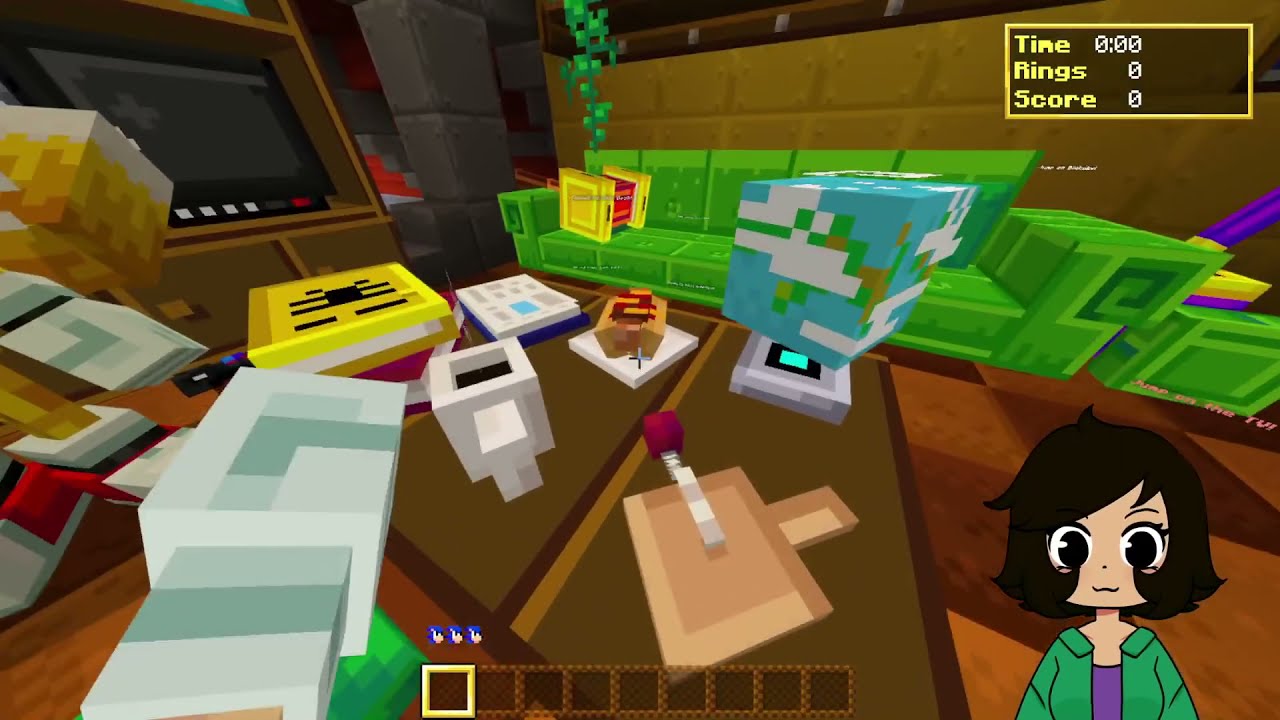 Sonic en Minecraft | Minecraft Bedrock DLC - YouTube