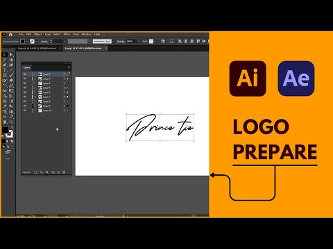How to Prepare a Logo in Illustrator for After Effects Animation
