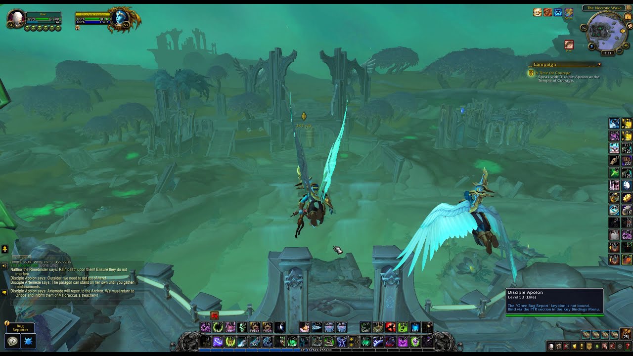A Time for Courage, WoW Shadowlands Quest - YouTube