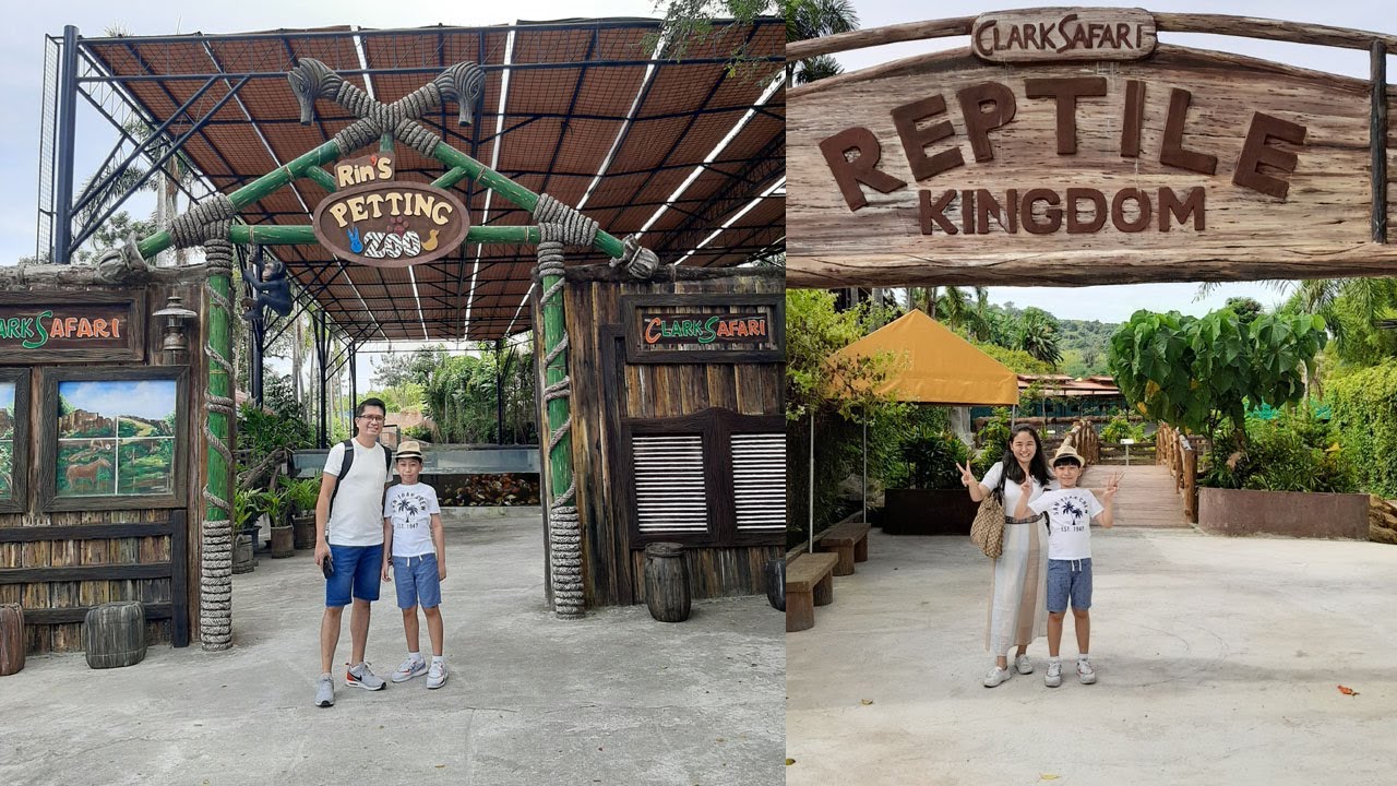 Clark Safari Reptile Kingdom and Rin's Petting Zoo Part 1 - YouTube