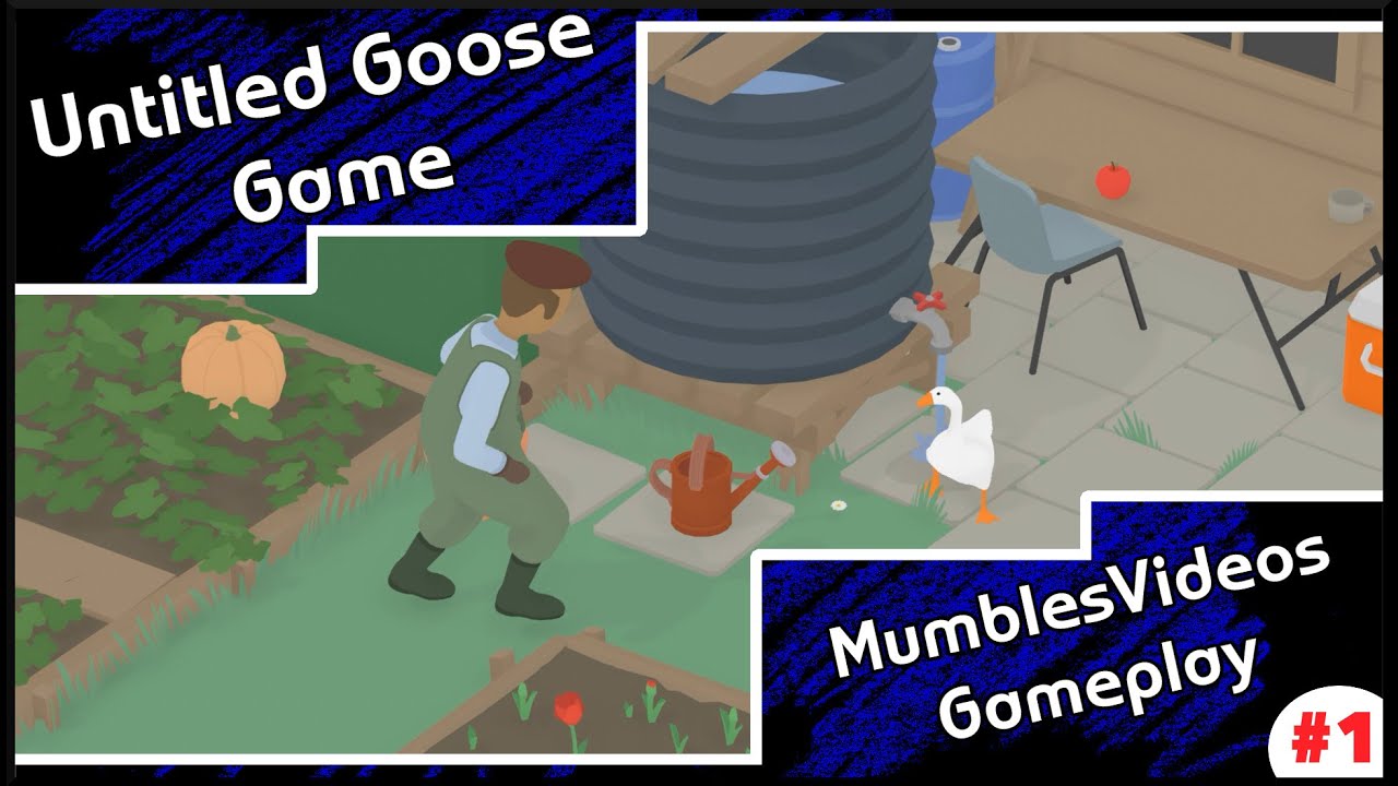That Poor Farmer | Untitled Goose Game Gameplay | MumblesVideos Xbox ...
