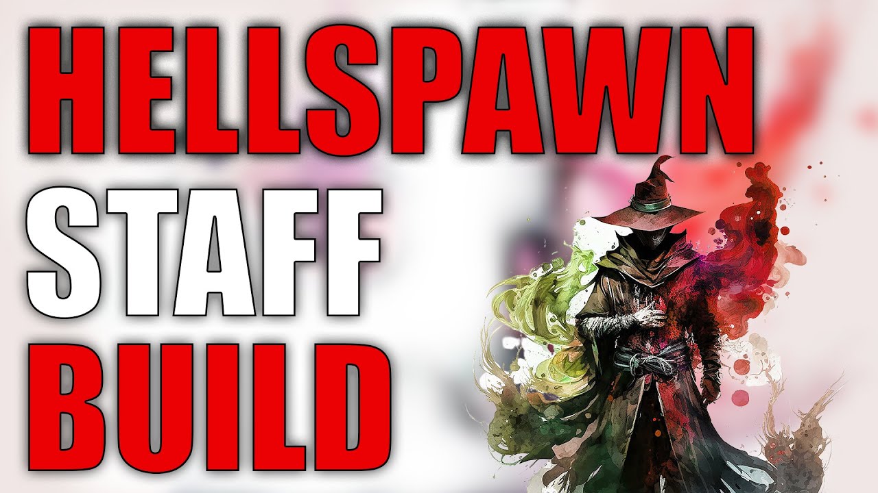 ALBION ONLINE | FUN HELLSPAWN STAFF BUILD | PVE - YouTube