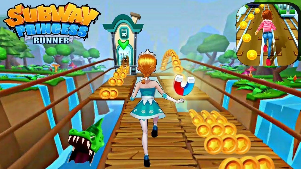 Subway princess runner game | New update version |Subway gameplay ...