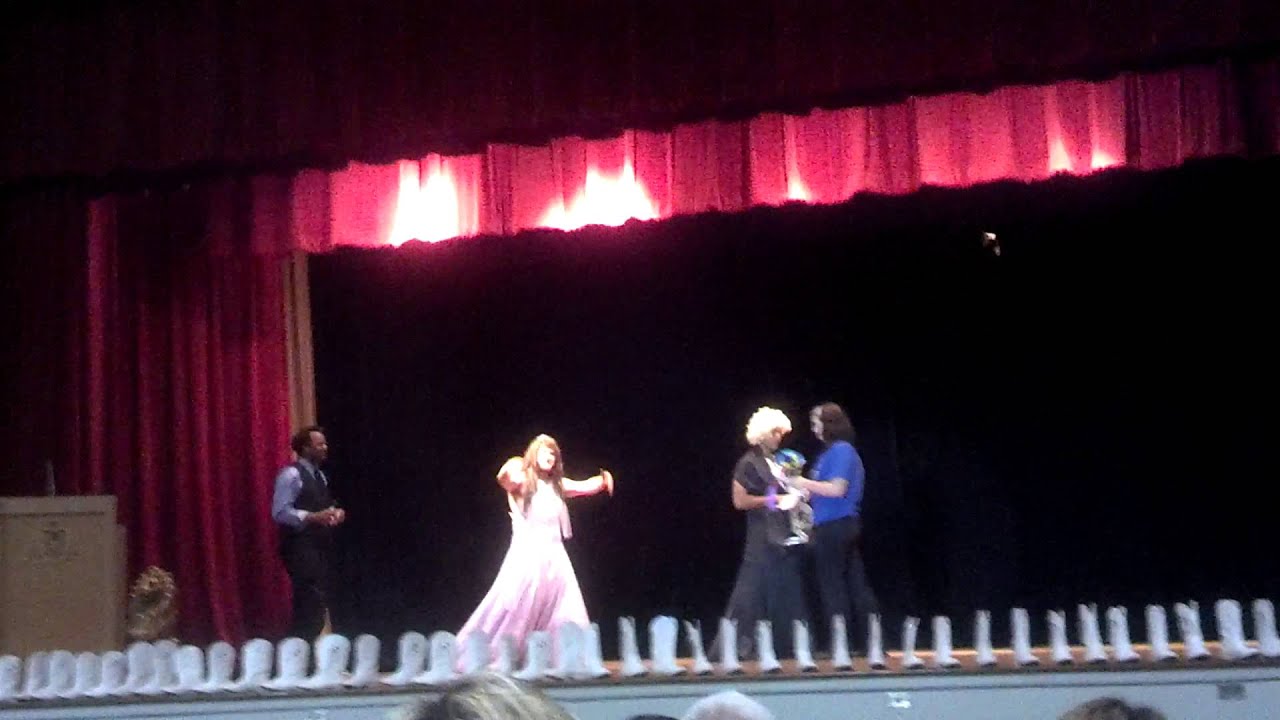 Lions Laff pageant Crowning of the Queen - YouTube