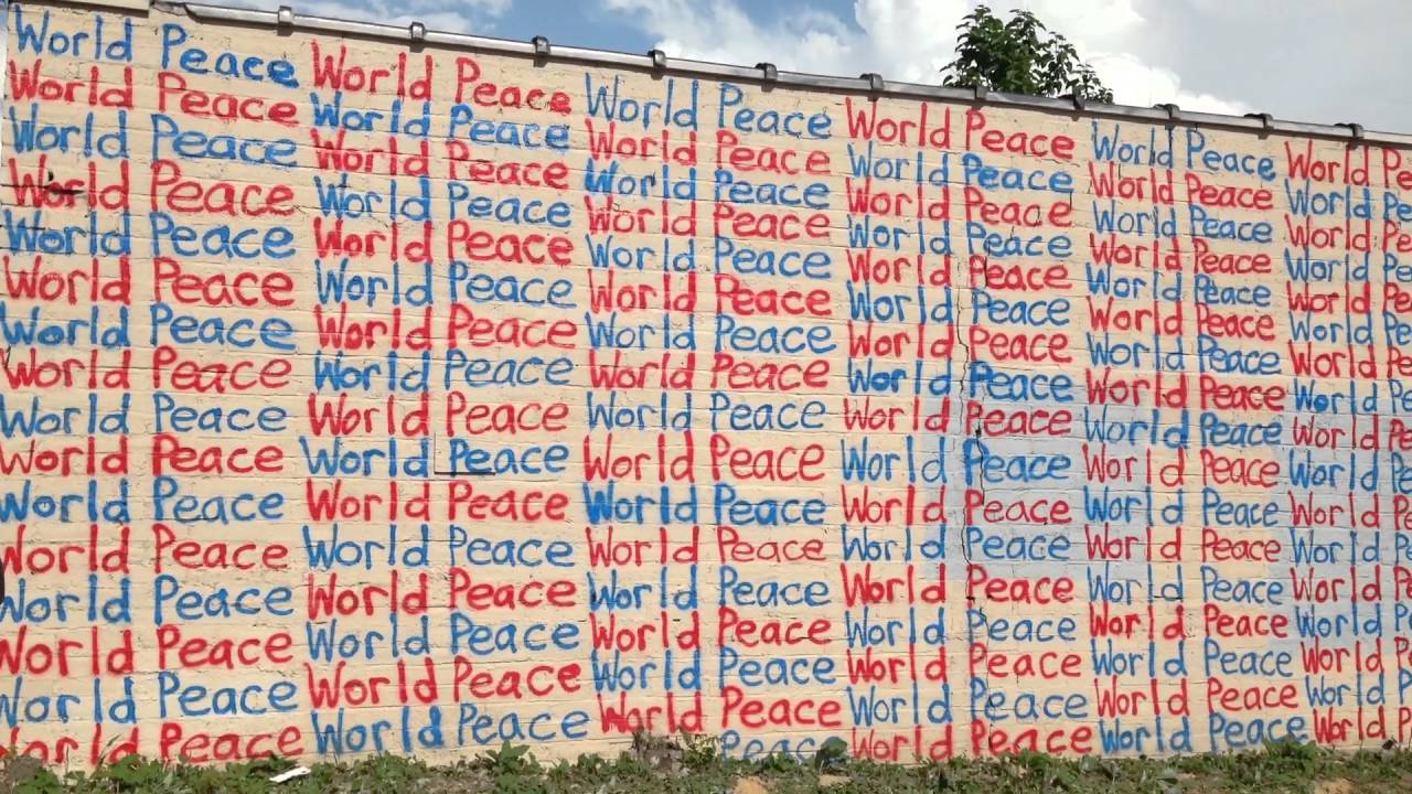 World Peace Mural Tour - by Renda Writer - Mural #3 - Downtown ...