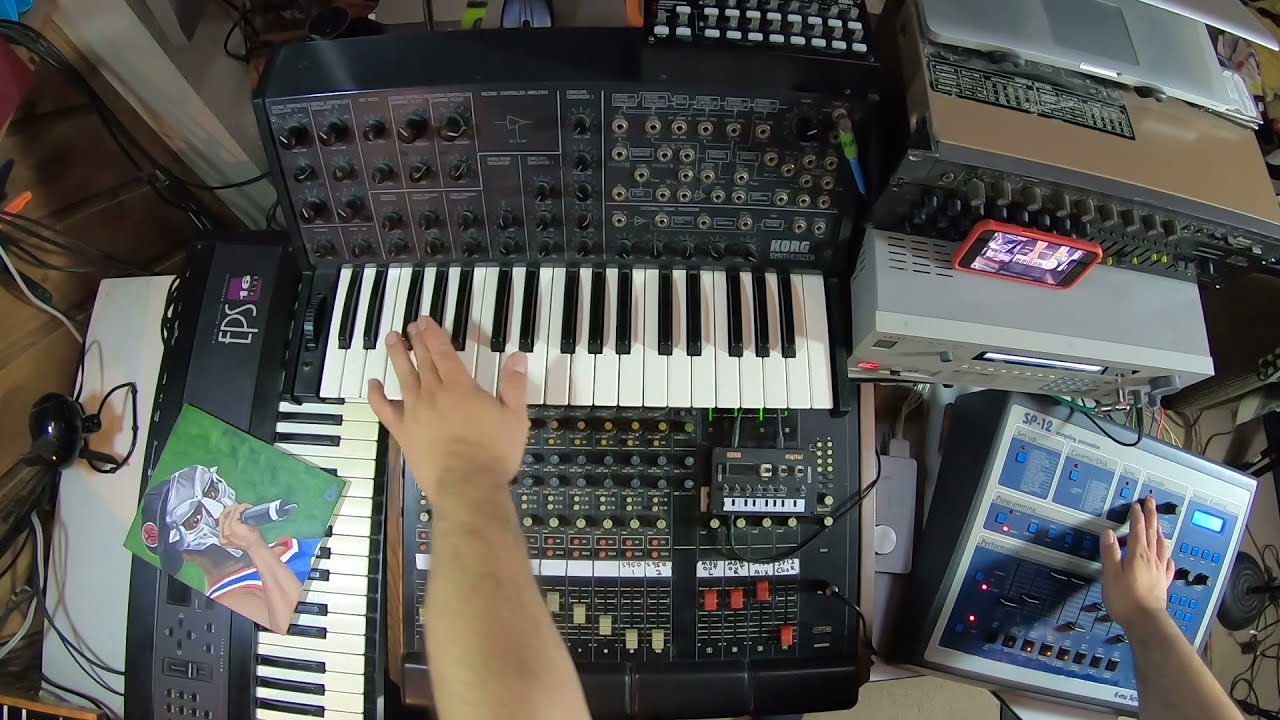 Emu SP12 Turbo Beat Making Session - YouTube