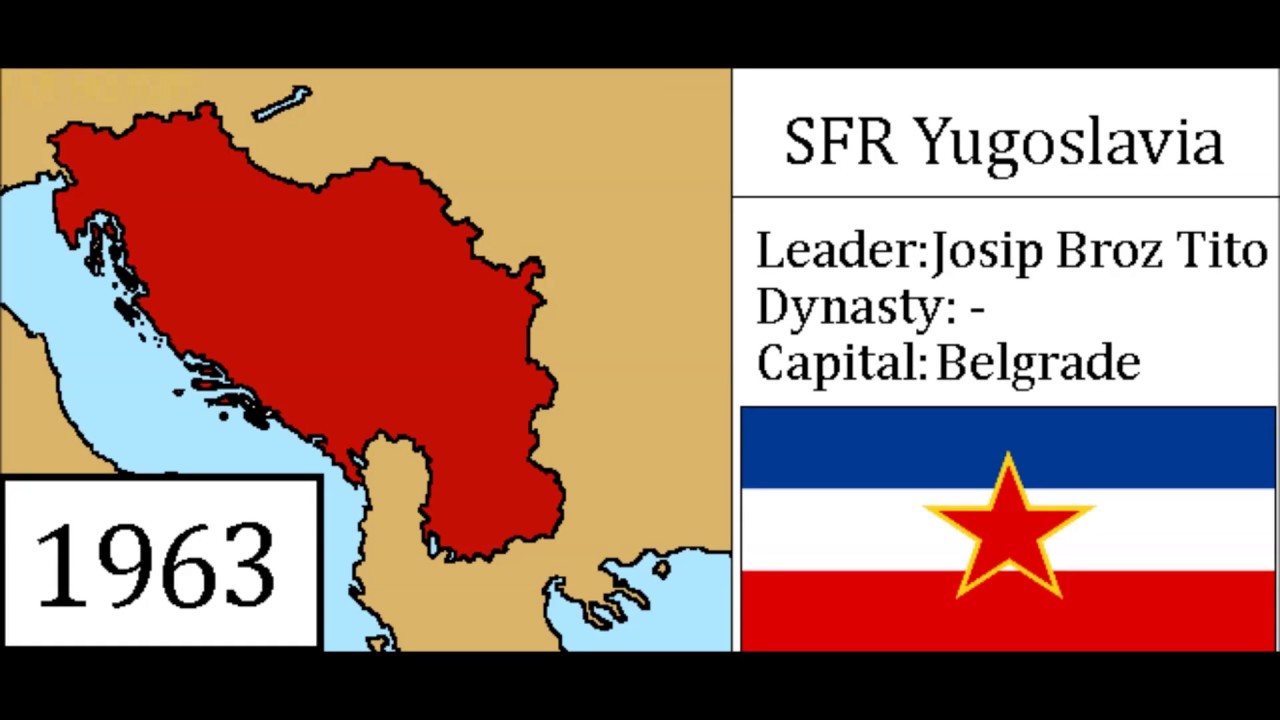 History of Yugoslavia: Every Year - YouTube