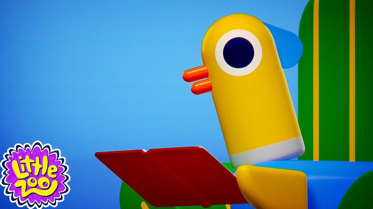Silly Duck Learns to Read | Silly Duck 🦆 | Funny Cartoons for Kids ...
