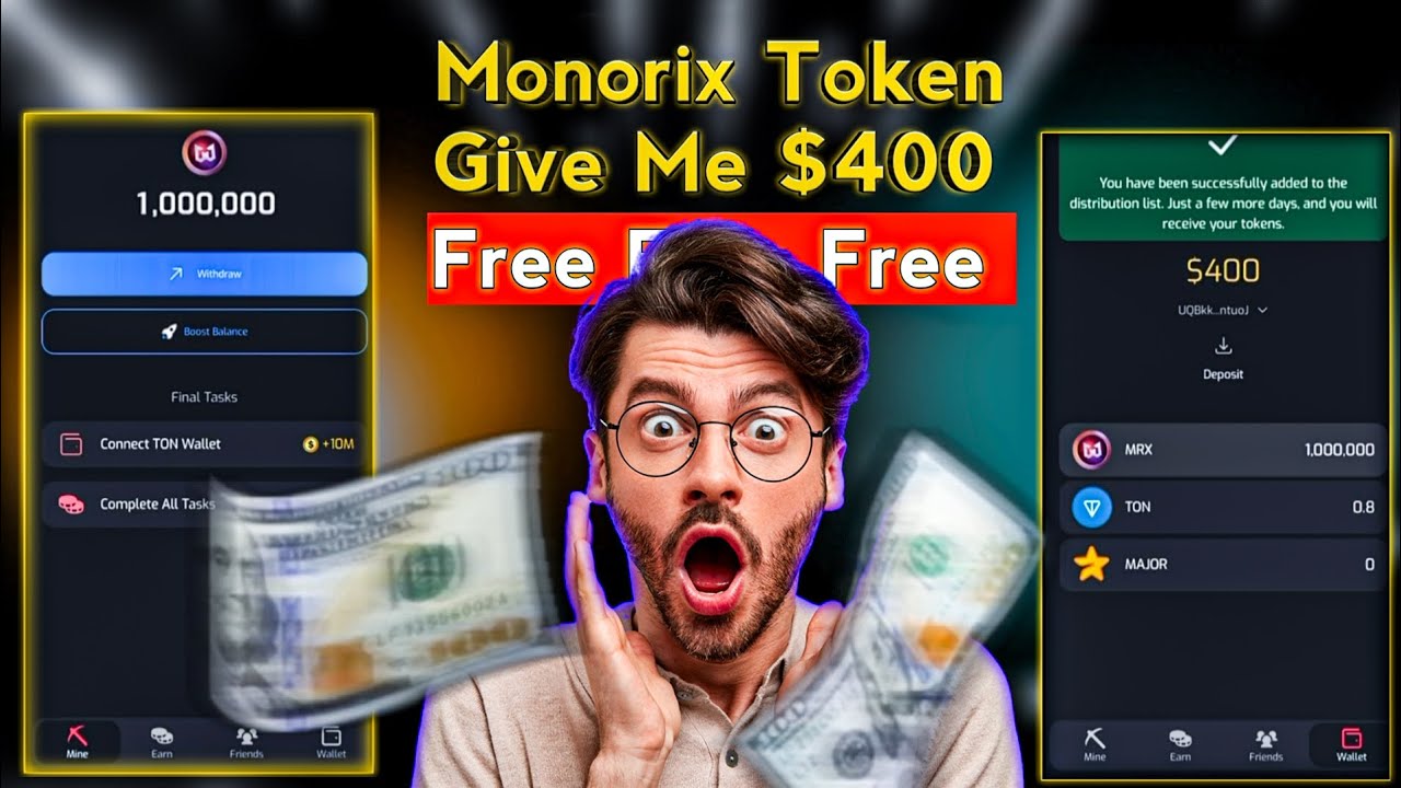 Monorix Token free Earn Dollars monorix New Update MRX Token Give me ...