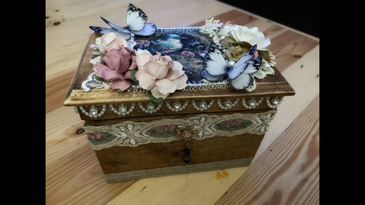 Sweet Bird Embellishment Box by: Refunction Crafts - YouTube