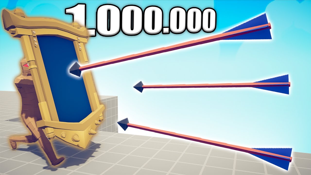 MUMMY MIRROR SHIELD vs 1.000.000 DAMAGE UNITS - TABS | Totally Accurate ...