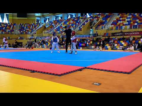 Таймасханов Магомед-Эми🔵 vs 🔴Алиханов Джабраил 28kg полуфинал Первенство РД по мл.юношам