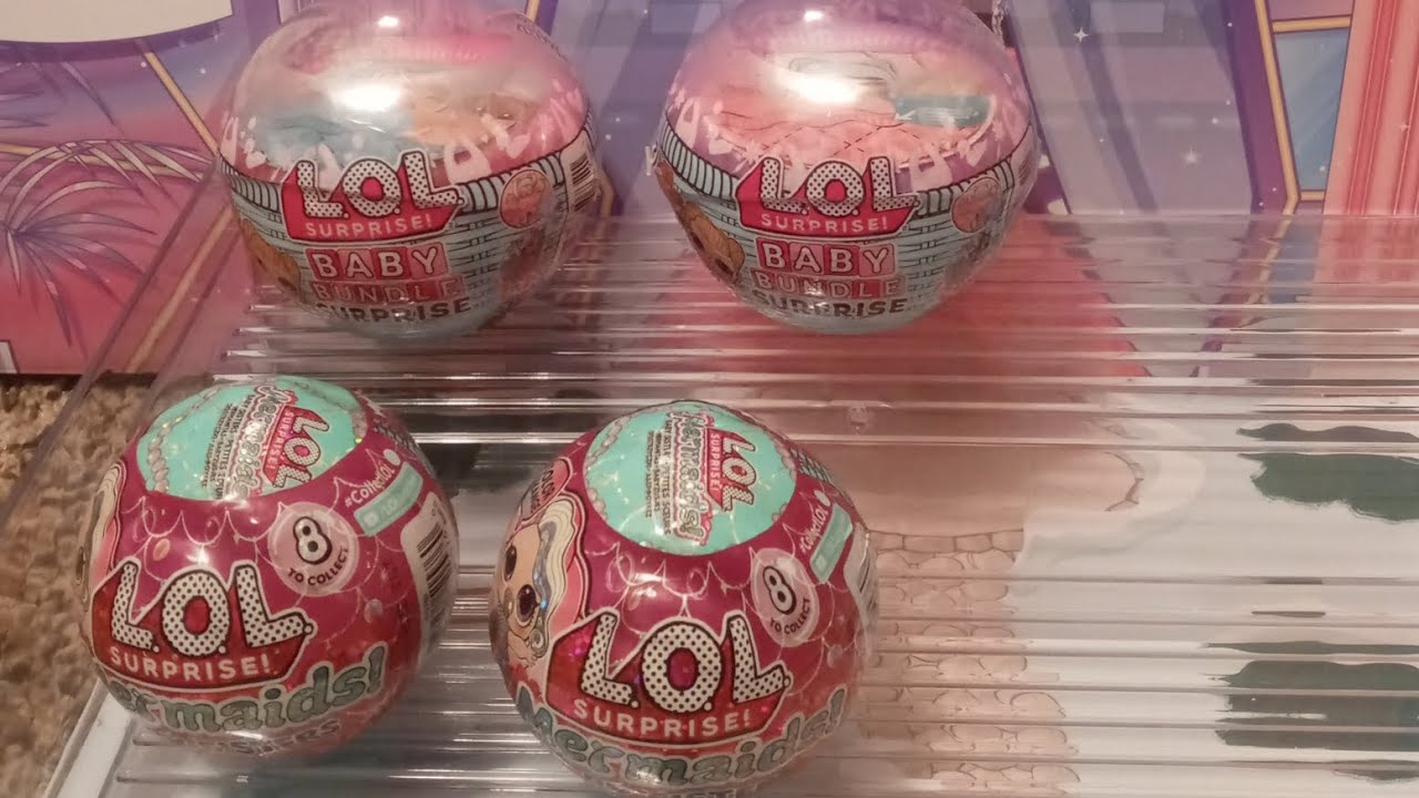 unboxing more lol baby mermaids and lol baby bundle surprise balls ...