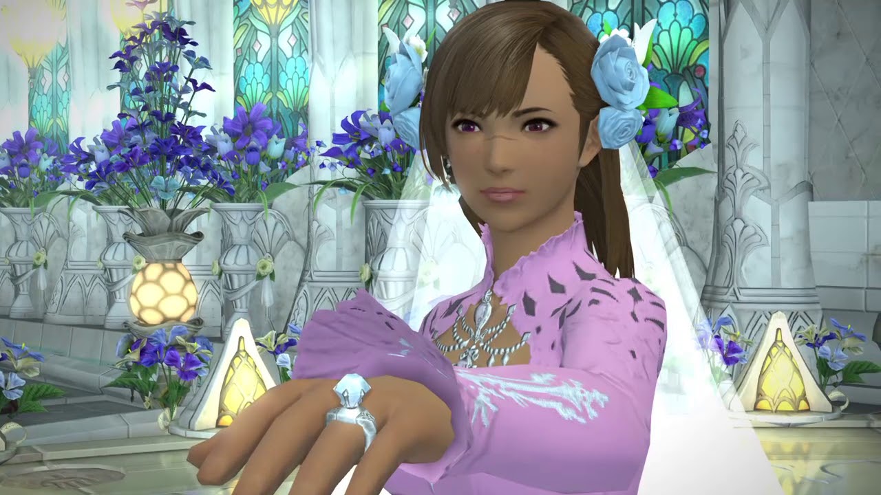 FINAL FANTASY XIV Wedding - YouTube