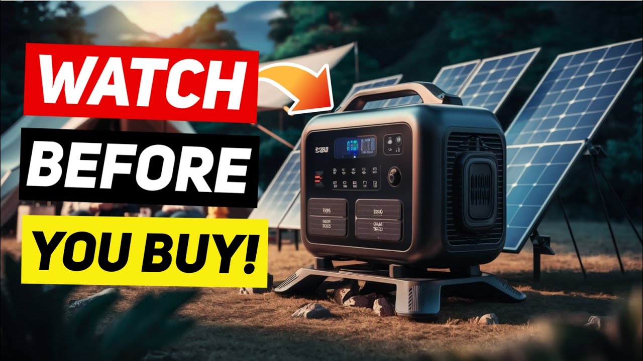 5 Best Portable Solar Generator On Amazon 2024 | Power Station For ...