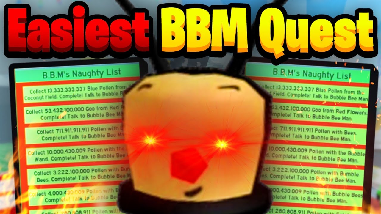 Is This The EASIEST BBM Quest in History?.. - YouTube