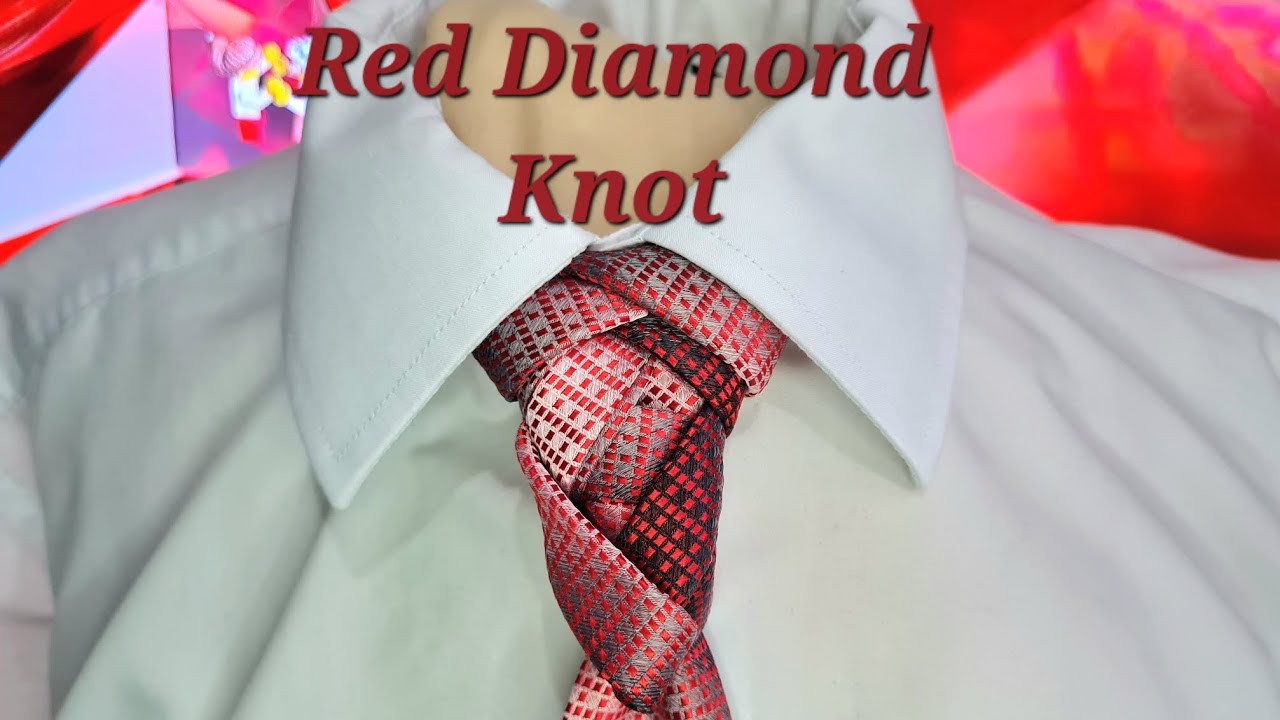 How to Tie a Tie #181 - The Red Diamond Knot - YouTube