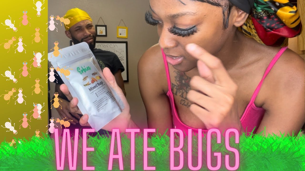 GROSS 🤮 ‼️ WE ATE BUGS ‼️ #challenge #trending #viral - YouTube