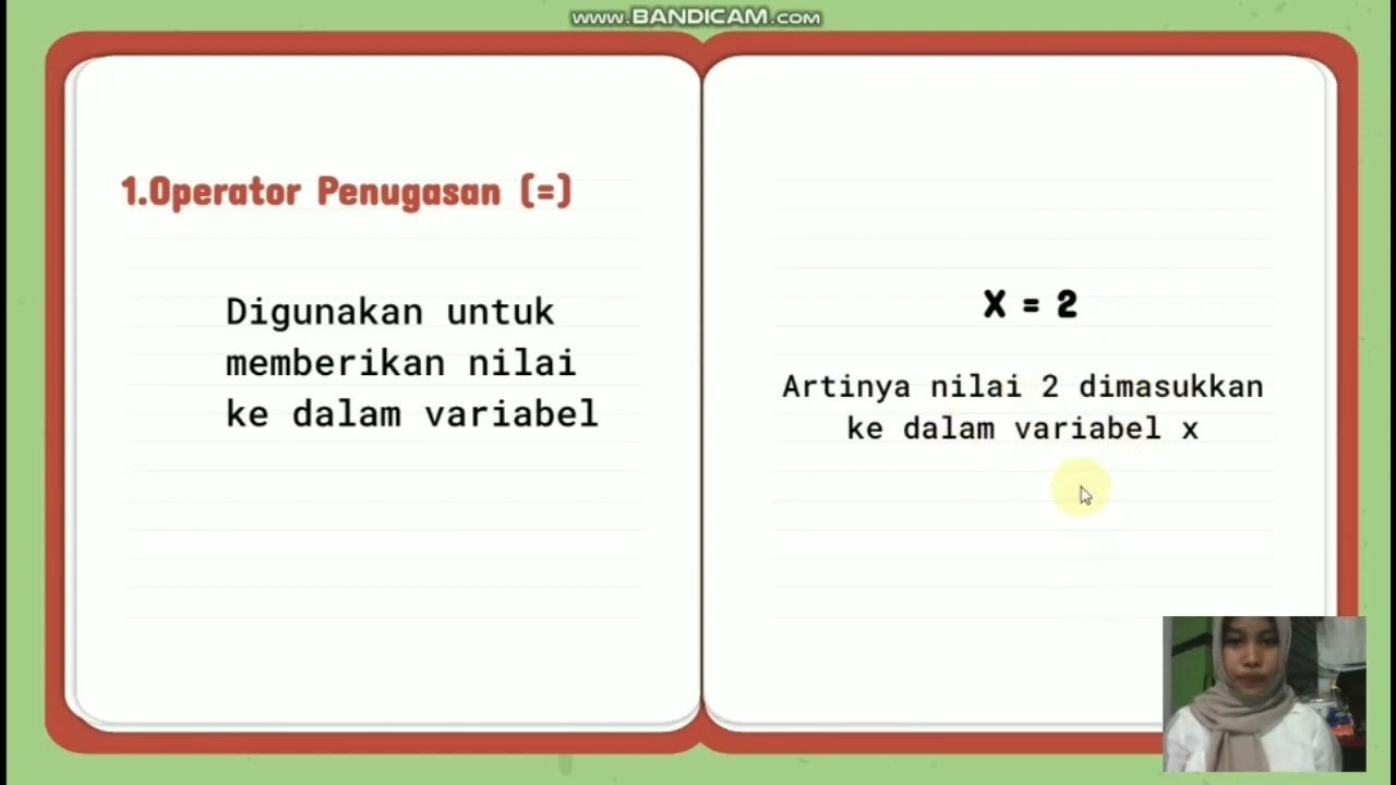 Algoritma dan Pemrograman: Variabel, Konstanta dan Operator - YouTube