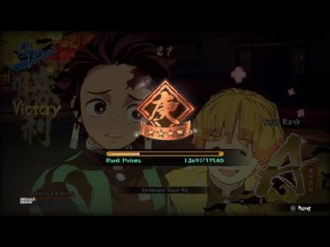 Demon Slayer -spicy comeback online ranked match - YouTube