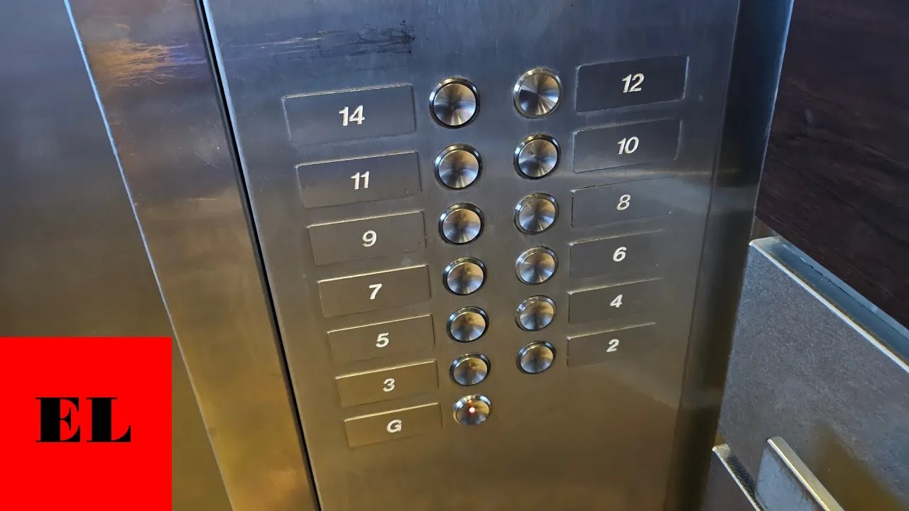 European Otis 2000 Traction Elevators - Marriott Aruba Lighthouse Tower (Noord, Aruba) - YouTube