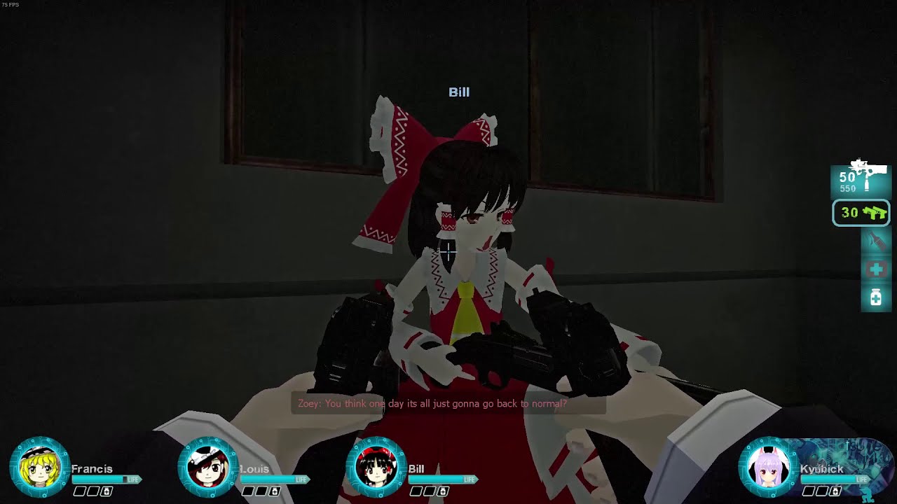 Left 4 Touhou 2 - Reimu Epic Speech on Killing Zombies - YouTube